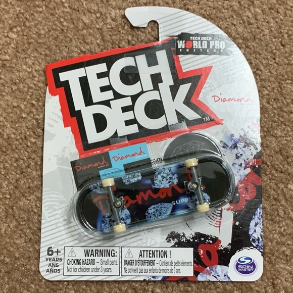 Tech Deck | Toys | Tech Deck Fingerboard Skateboard World Pro Edition ...